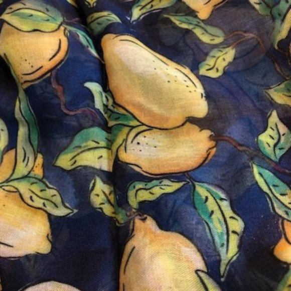 Patricia Nash | Accessories | Patricia Nash Positano Lemon Scarf | Poshmark
